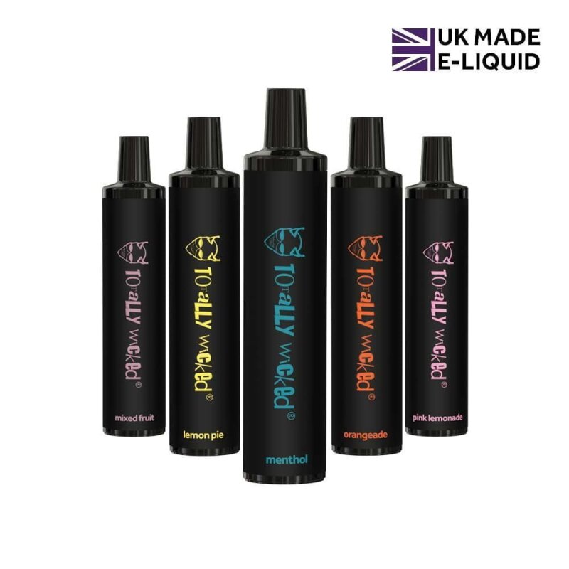 Totally Wicked Einweg Vape Pen 400 mAh mit Steuerzeichen | Einweg Vapes ...